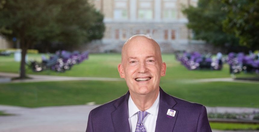 TCU Chancellor Boschini Shares Why Connection is Essential for Leaders